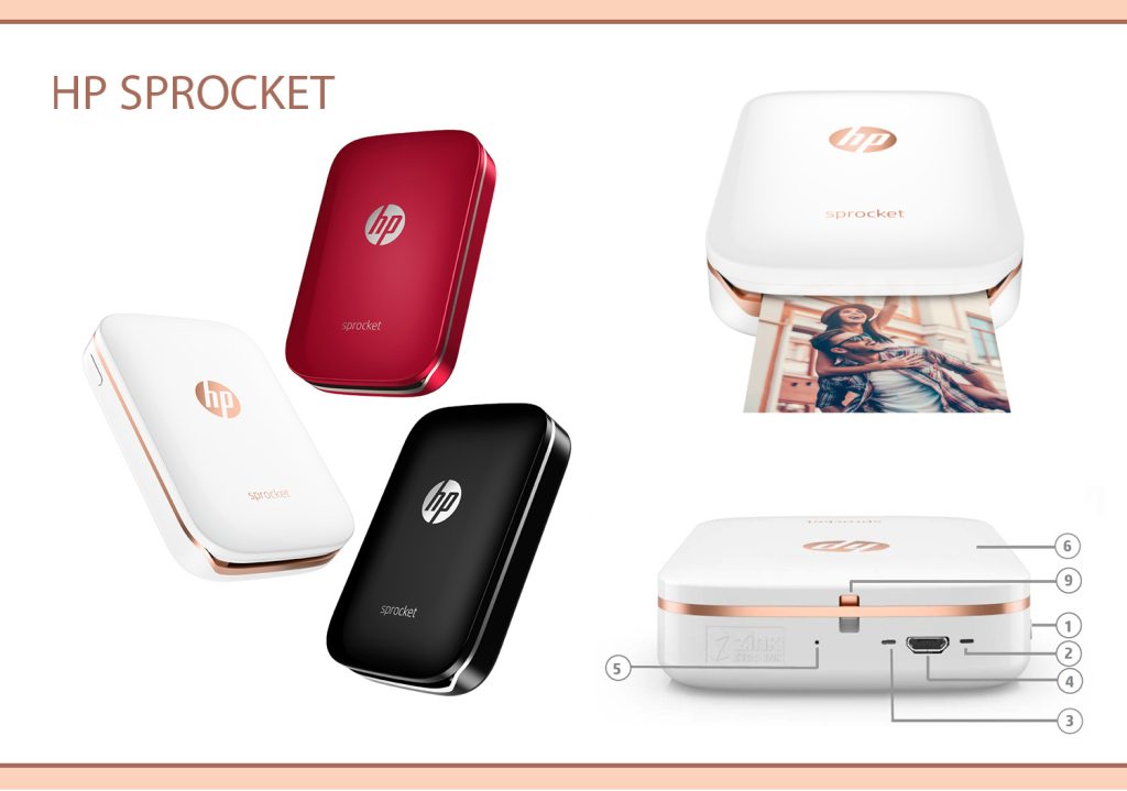 HP Sprocket เครื่องพิมพ์ภาพขนาดจิ๋ว ปริ้นง่ายได้ทันใจ - BaNANA